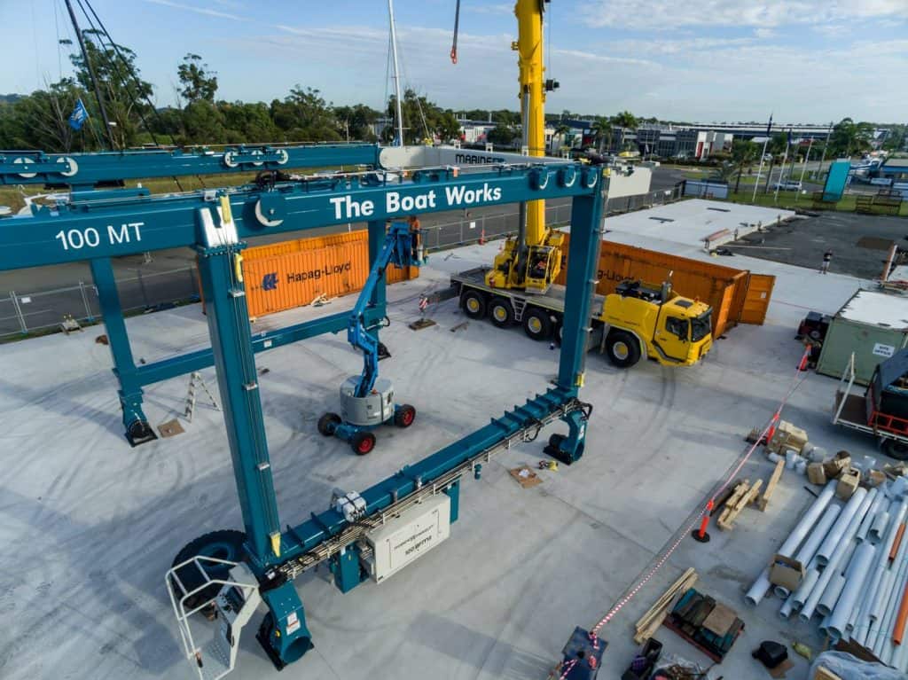 Marine Travel Lift | The Boat Works