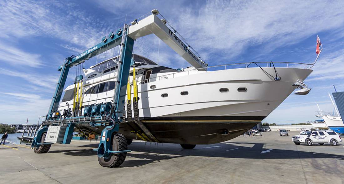 Marine Travel Lift | The Boat Works