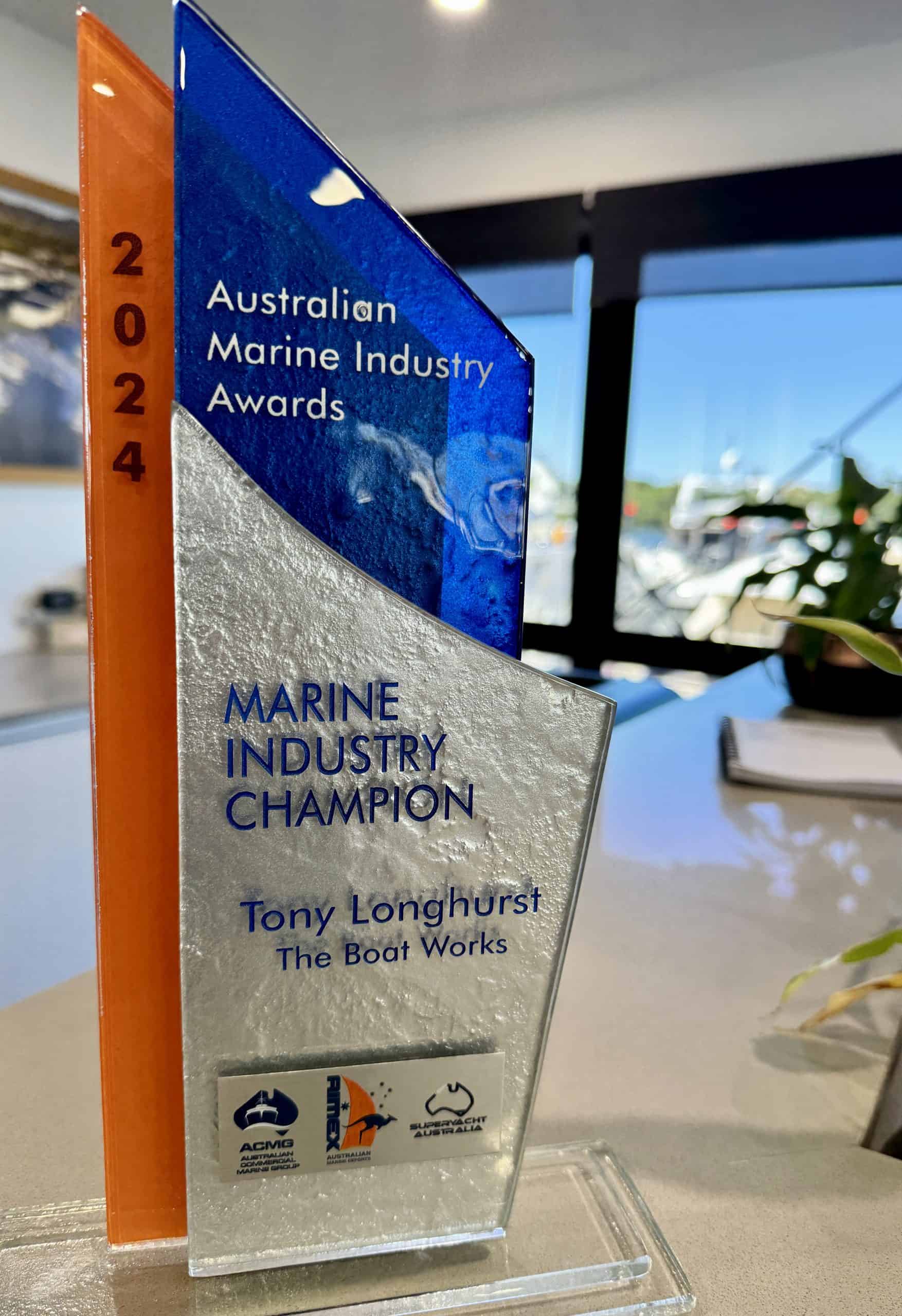 Tony Longhurst, Marine Industry Champion | The Boat Works